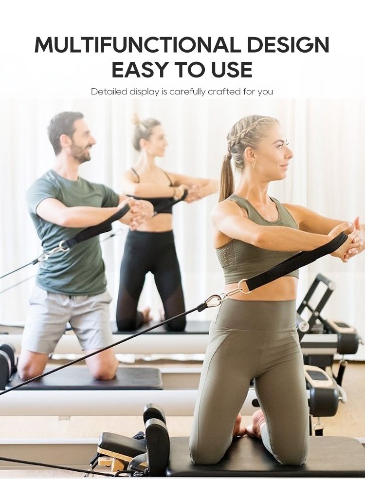 Reformer with integrated resistance bands - Cutlasso Pilates Equipment ...